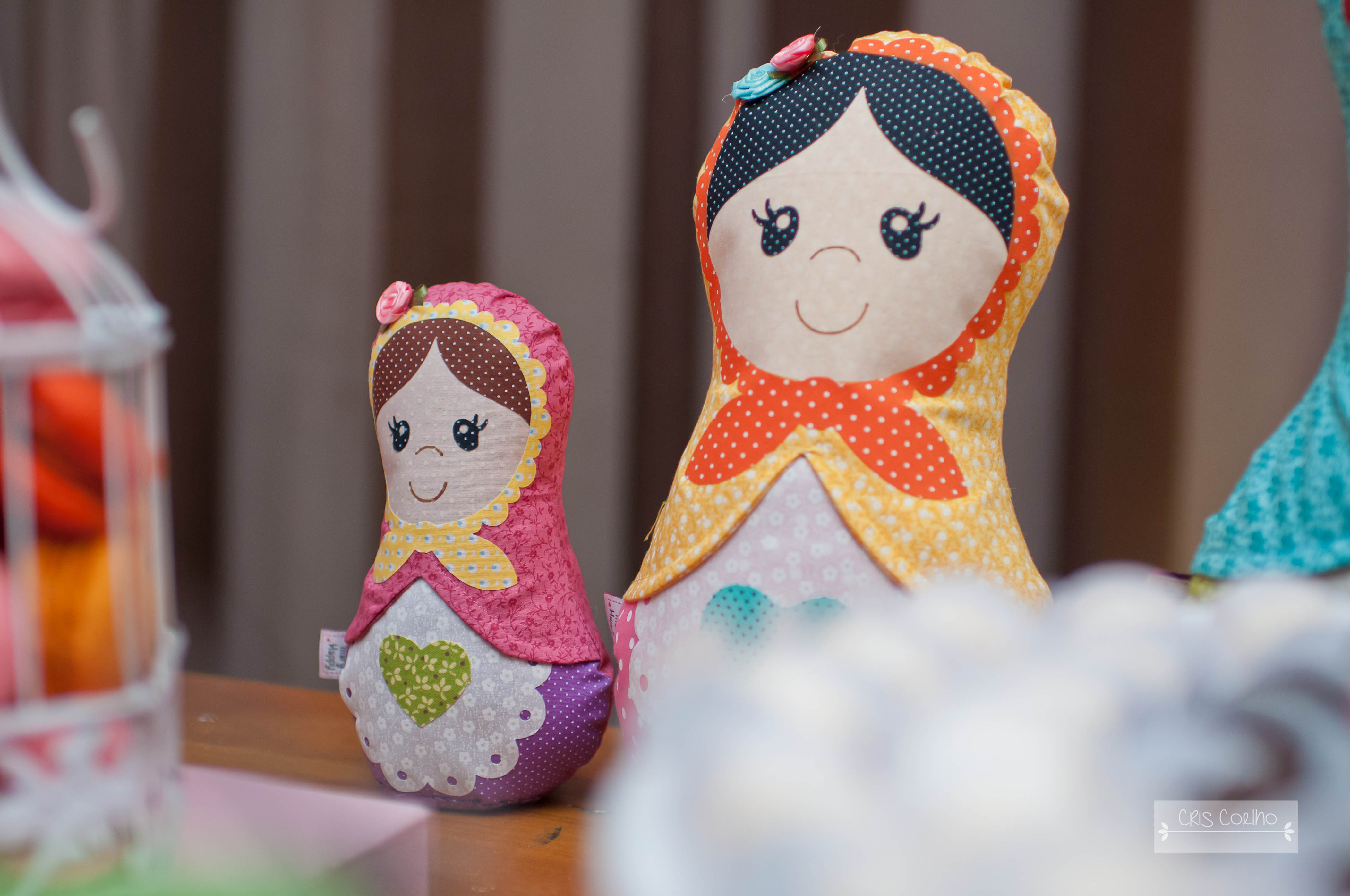 festa tema matrioska (7) | Macetes de Mãe